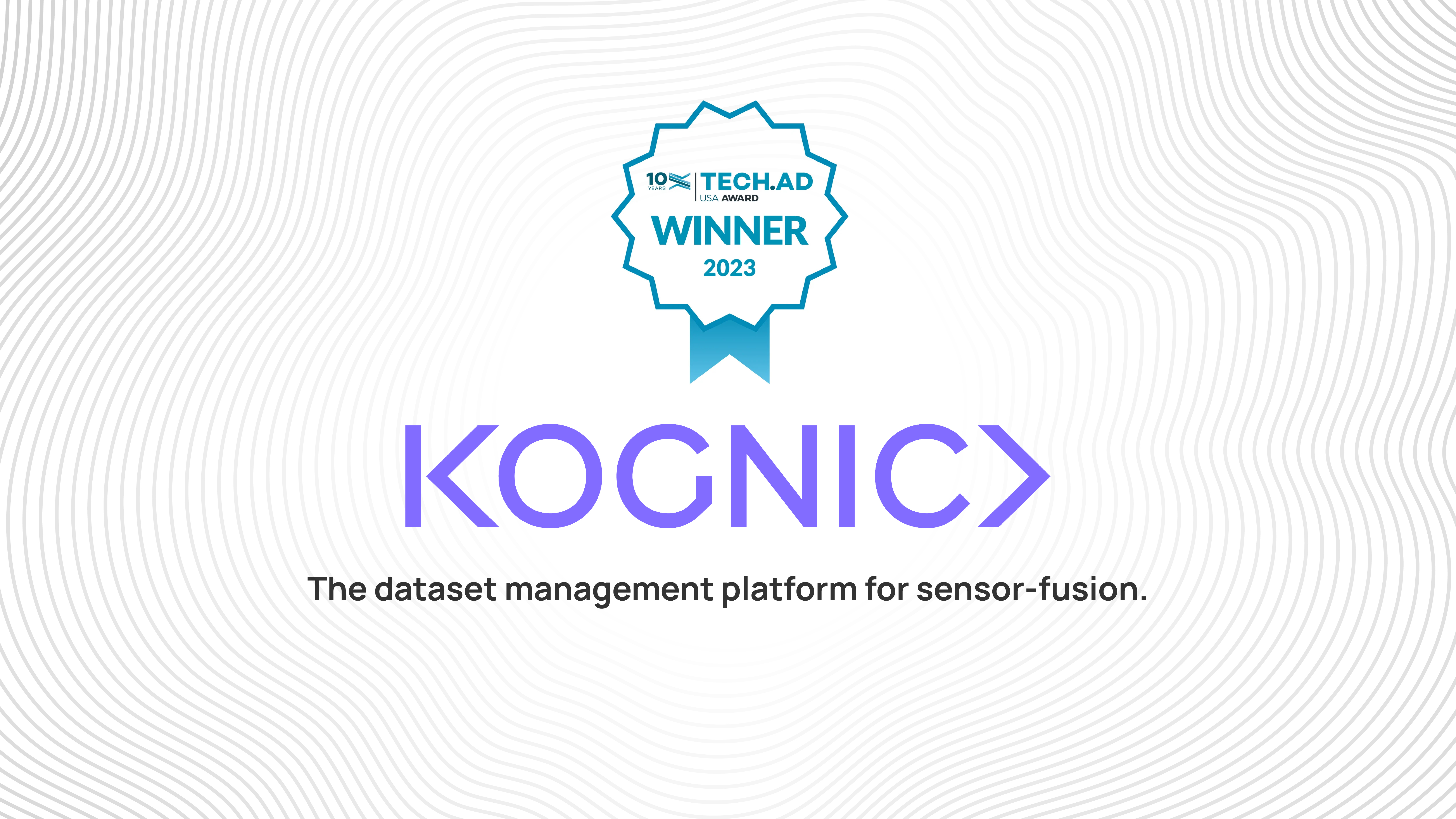 Kognic wins the Sensor-Fusion Solution of the Year!