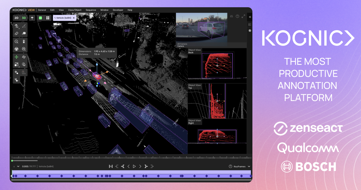LiDAR & 3D Point Cloud Annotation Platform | Kognic
