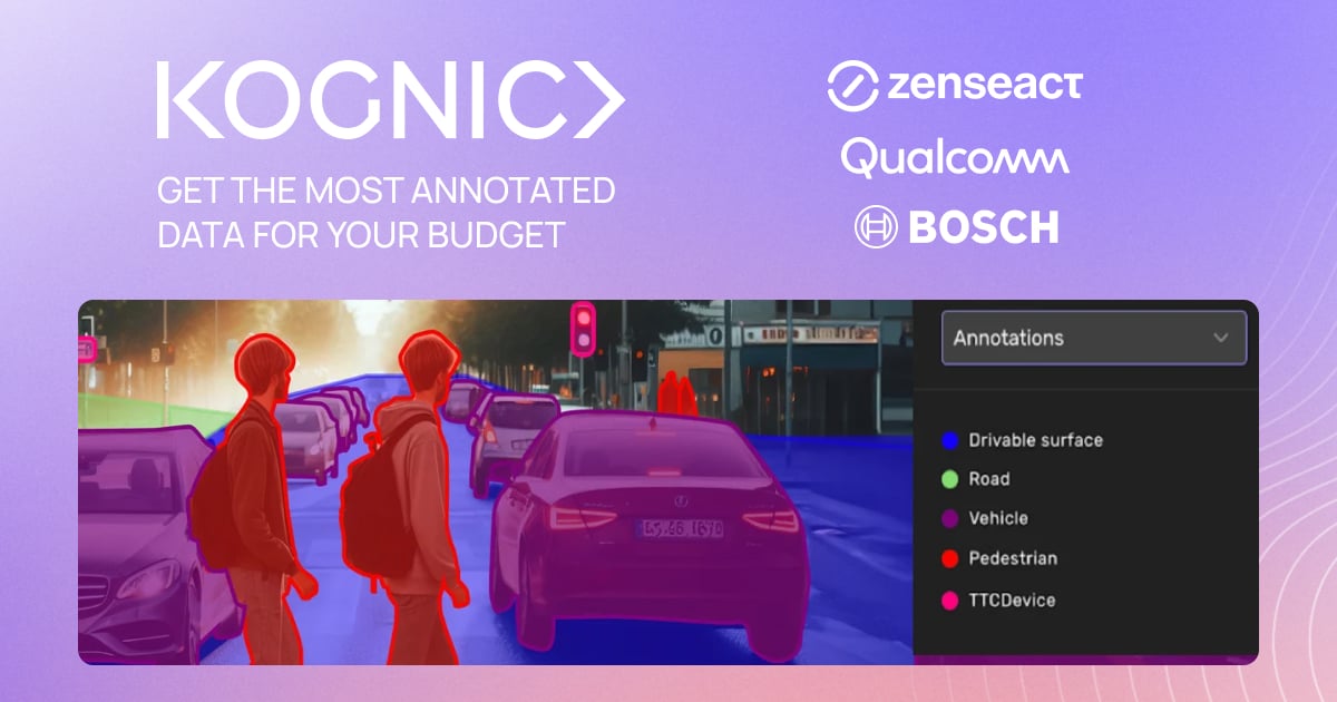 Active Learning Annotation Solutions for Autonomous Driving | Kognic